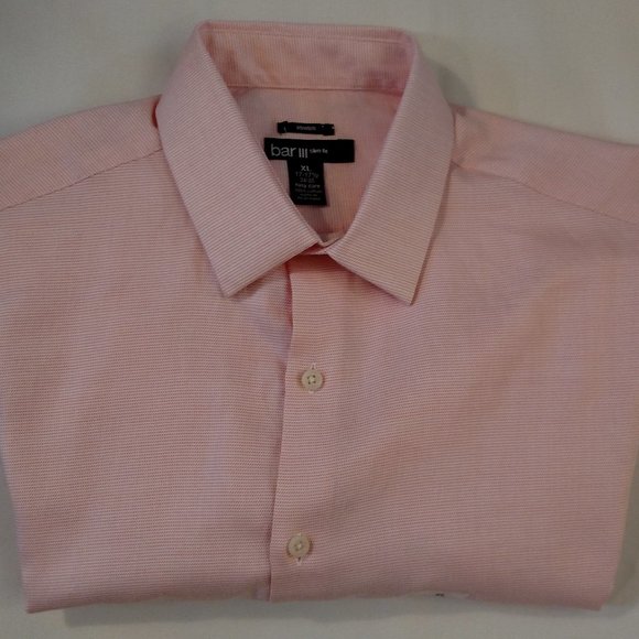 Bar III | Shirts | Bar Iii Slim Fit Mens Easy Care Long Sleeve Dress ...